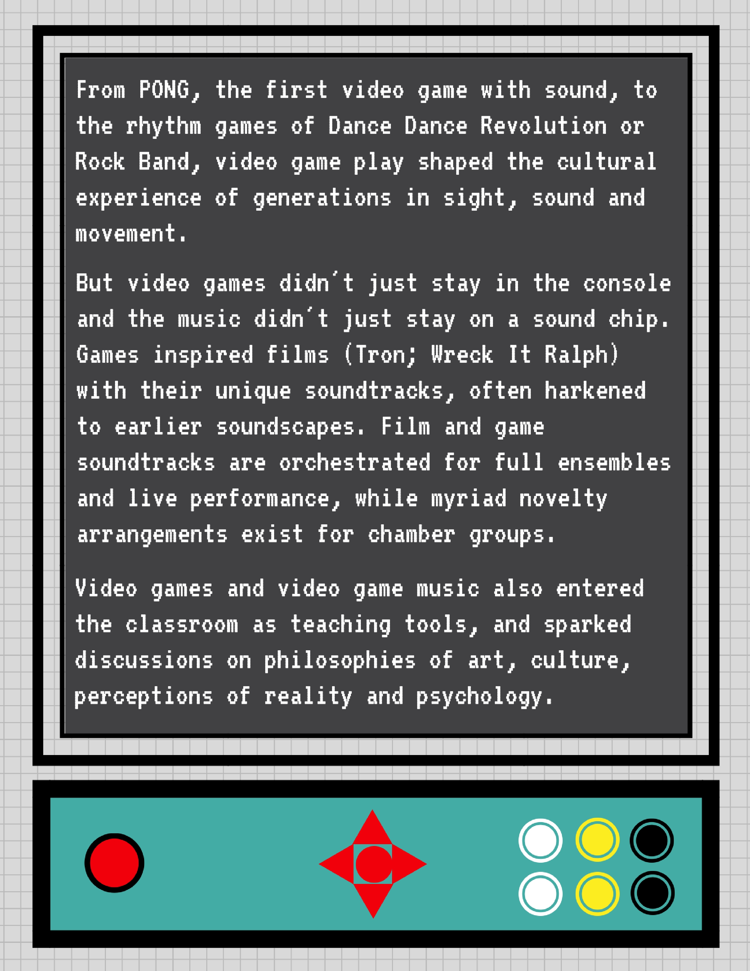 PLAY ON: Music and Games – Proust Eats a Sandwich