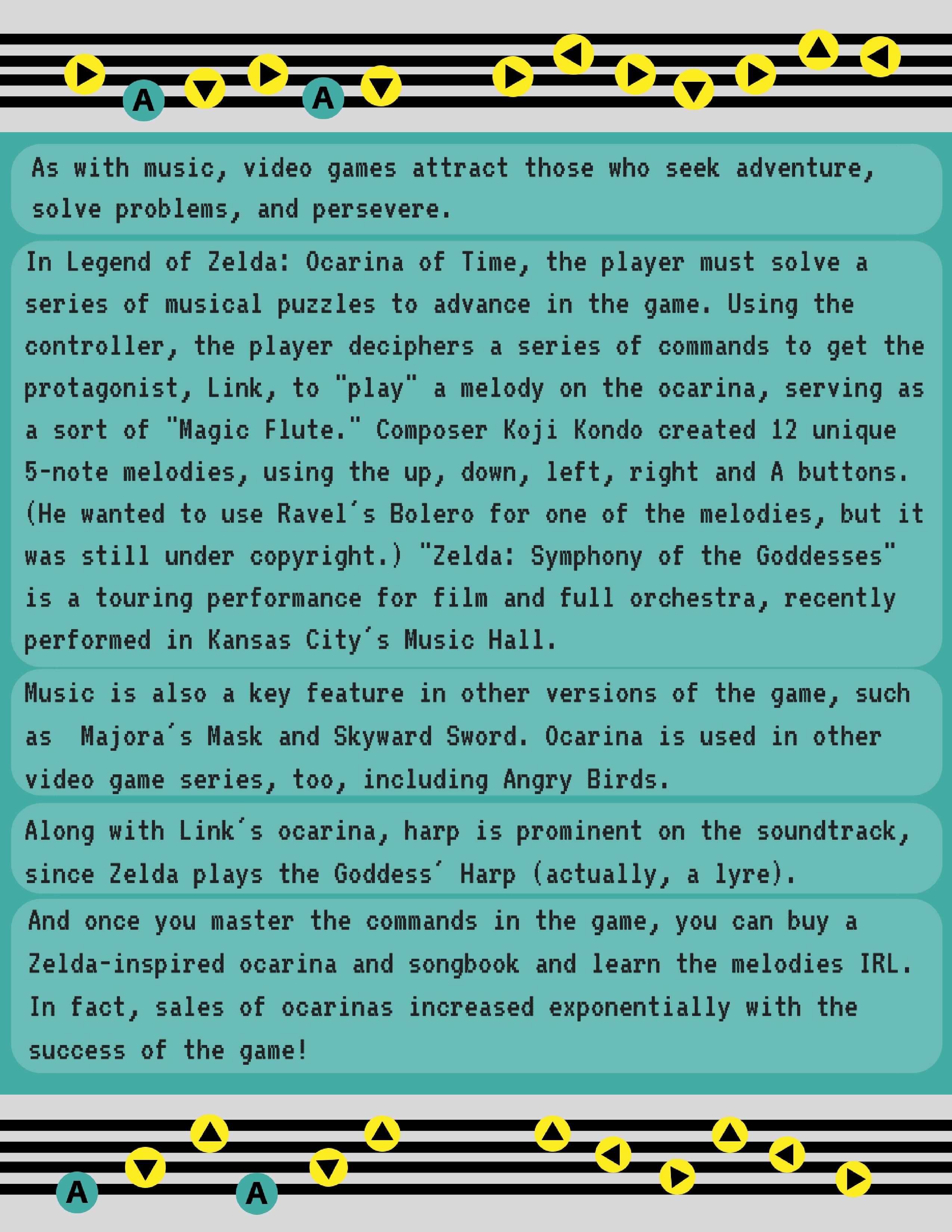 PLAY ON: Music and Games – Proust Eats a Sandwich